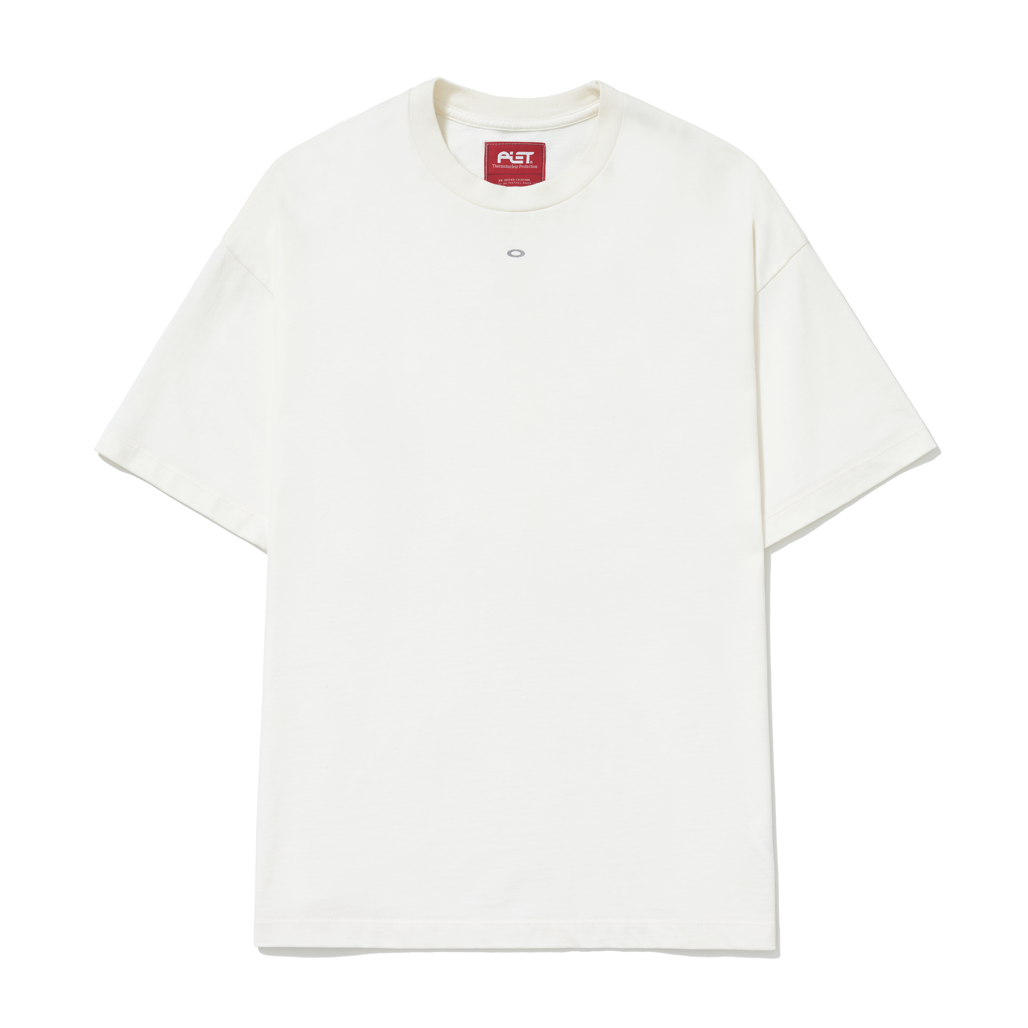 Foil Nano Logo Tshirt Bone White – Loja Malloca